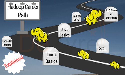 What career path should I take to become a Hadoop Developer?