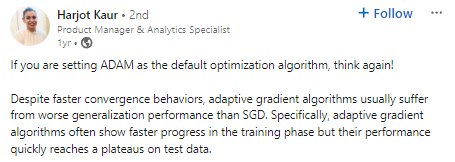 Adam Optimizer Simplified for Beginners in ML