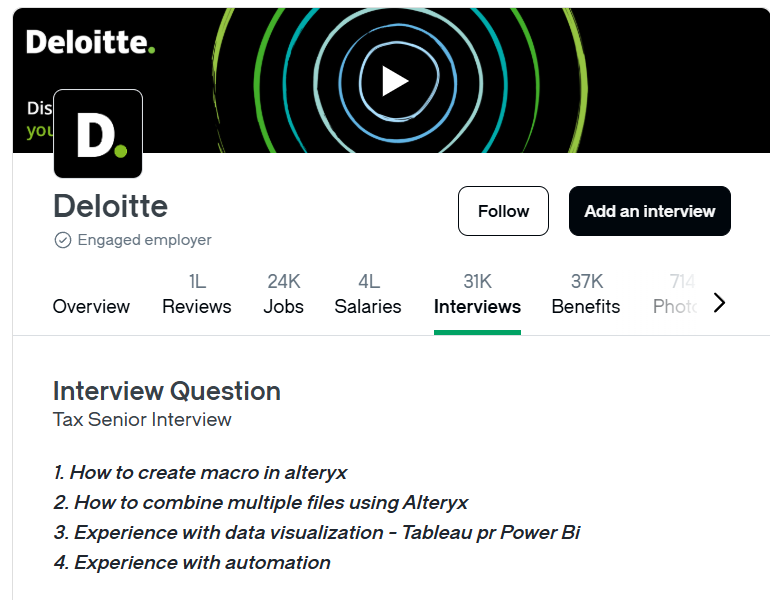 Top 60+ Alteryx Interview Questions and Answers